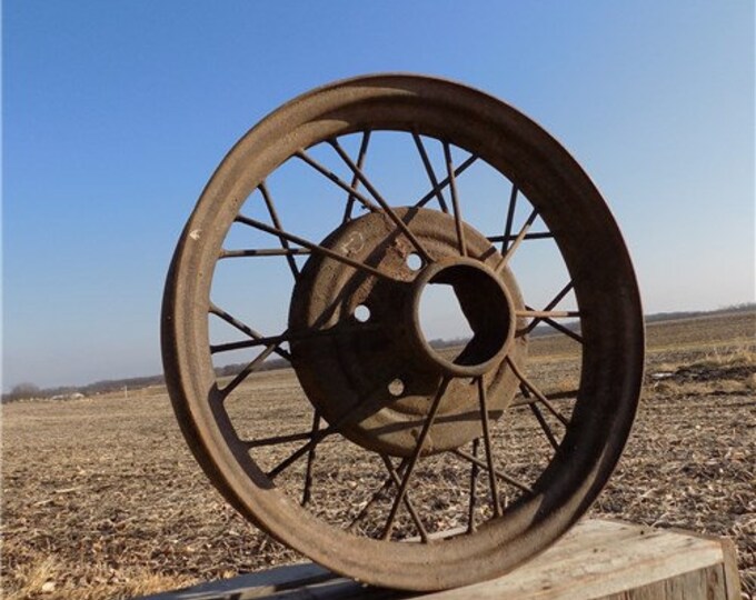 Ford Model T A Wheel Wire Spoke Wheels Rim 20 Inch Diameter 6 Hub ...