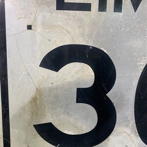 Speed Limit 30 Vintage Sign, 30x24 Vintage Metal Road Sign, G - Etsy