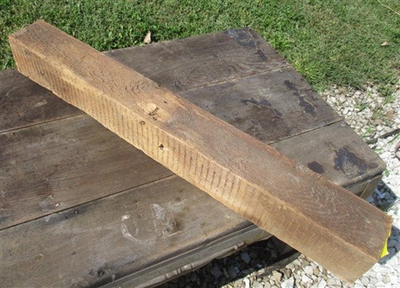Reclaimed Barn Beam Wood Shelf Architectural Salvage - Etsy