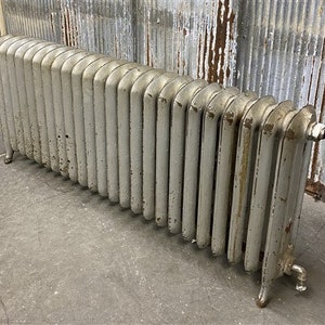 Cast Iron Radiator Heater, Vintage Radiator, American Radiator Co, 24 ...
