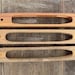 6 Wooden Weaving Loom Boat Shuttles, Metal Tip, Vintage Textile Mill ...