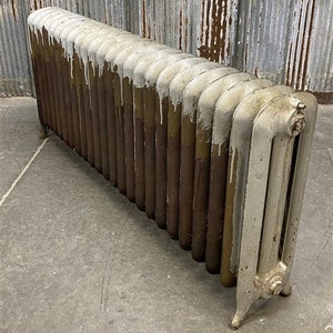 Cast Iron Radiator Heater, Vintage Radiator, American Radiator Co, 24 ...