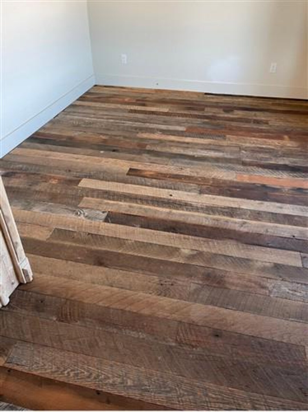 Reclaimed Skip Planed Wood Flooring Dirty Top Mixed Species Floor ...