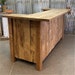 7' Amish Made Front Bar, Pine Wood Bar, Rustic Front Bar, Custom Made ...