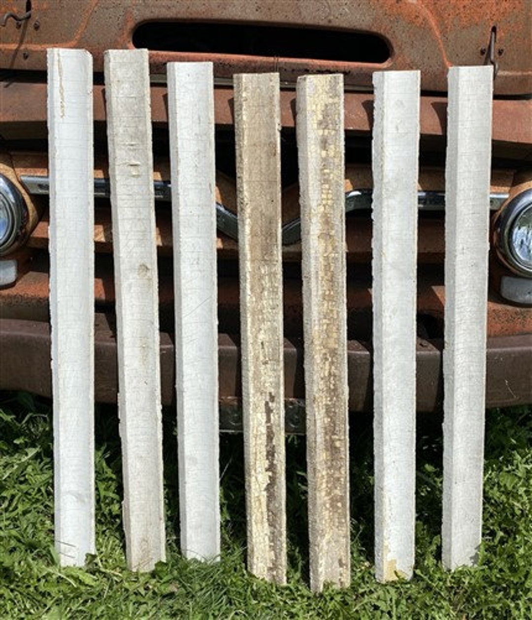 7 Wood Trim Pieces, Architectural Salvage, Reclaimed Vintage Crown ...
