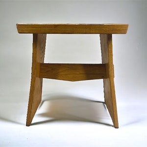 Wood Stool Pew Kneeler, Catholic Church Chapel Seat, Nuns Convent Bench ...