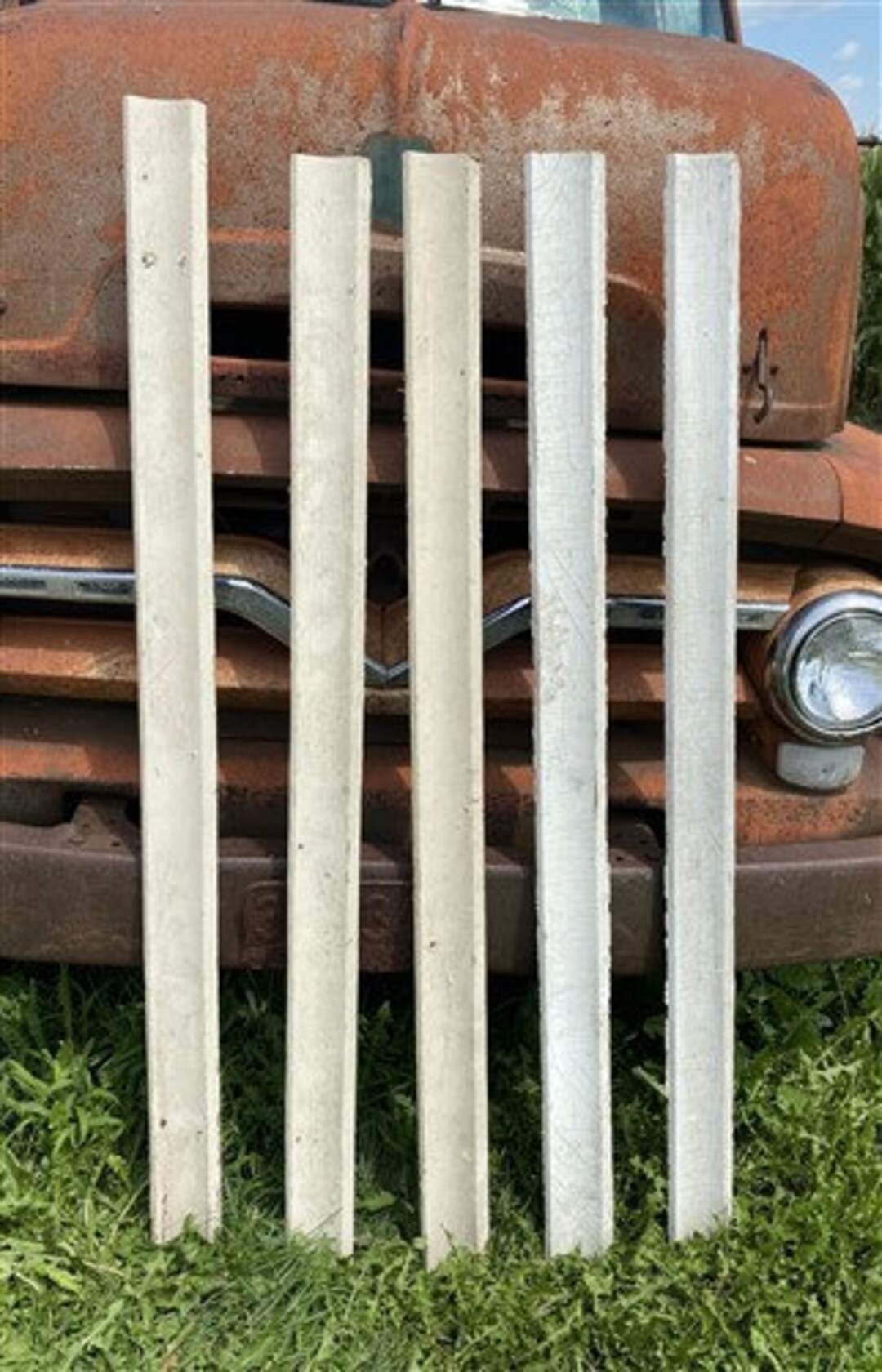 6 Wood Trim Pieces, Architectural Salvage, Reclaimed Vintage Crown ...