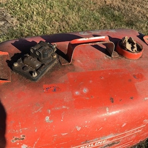 6 Gallon OMC Gasoline Gas Fuel Tank, Vintage Outboard Boat Motor Gas ...
