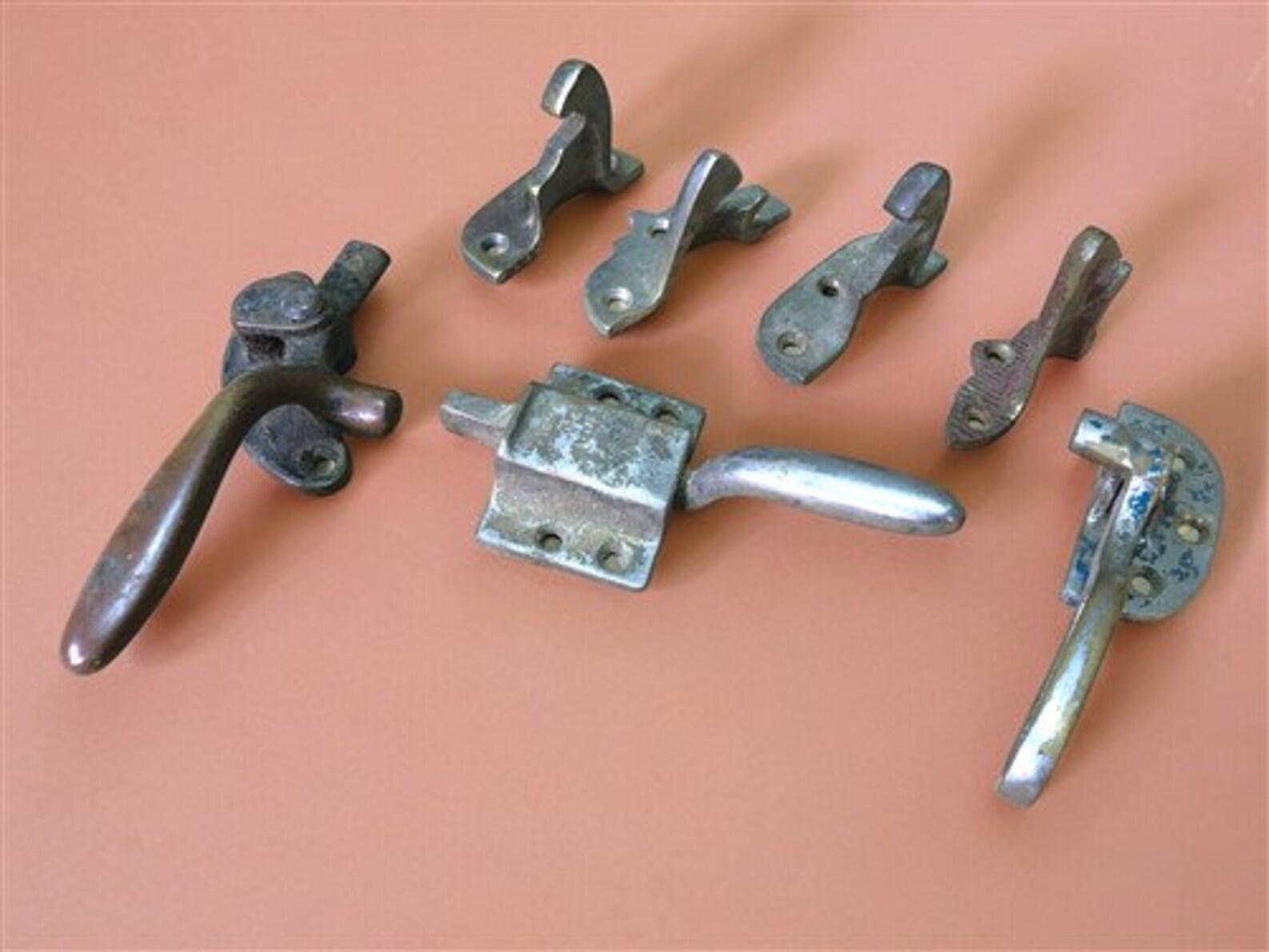 Ice Box Hardware, Vintage Latch Door Hinge, Salvage Cooler Chest Handle ...