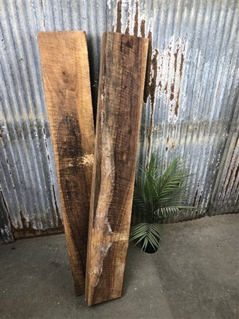 2 Barn Wood Reclaimed Slabs Wall Siding Boards Lumber - Etsy