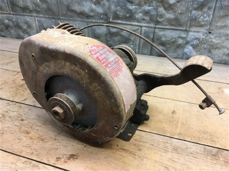 1929 Iron Horse Washing Machine Motor, Vintage Hit and Miss Gas Engine ...
