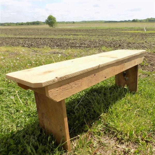 Rustic Wood Benches - Etsy