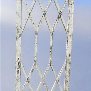 White Diamond Transom Window Frame, Wood Decorative Panel ...