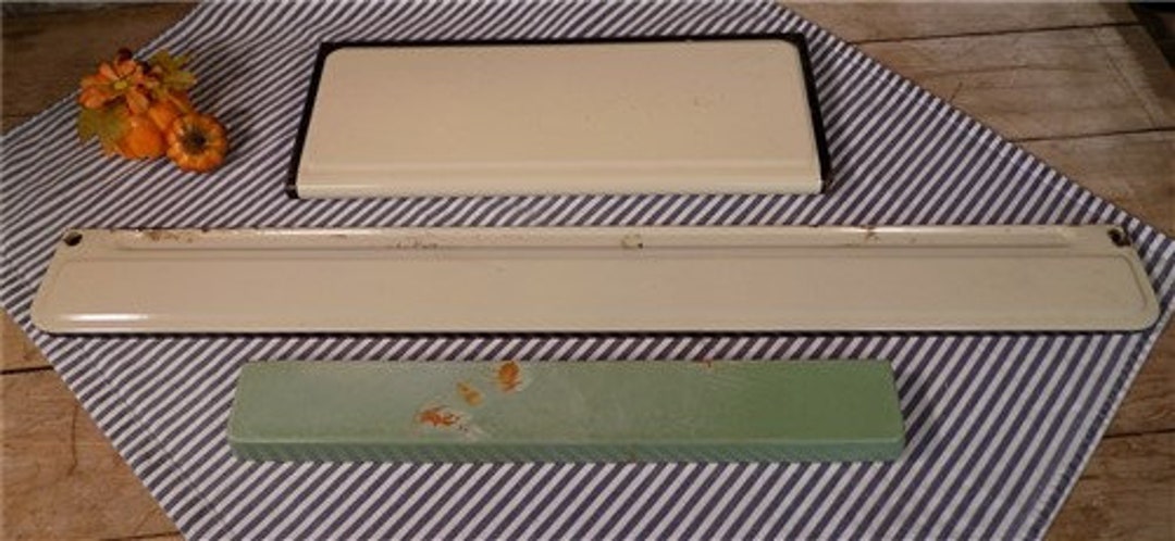 Monogram Oven Panels, Architectural Salvage Parts, Porcelain Stove Oven ...
