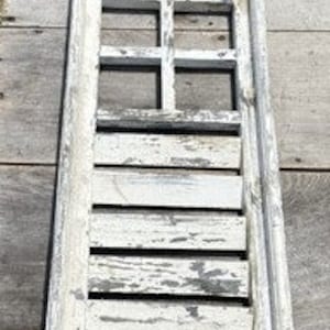 White Half Moon Shutter Wood Window Frame, Architectural Window ...