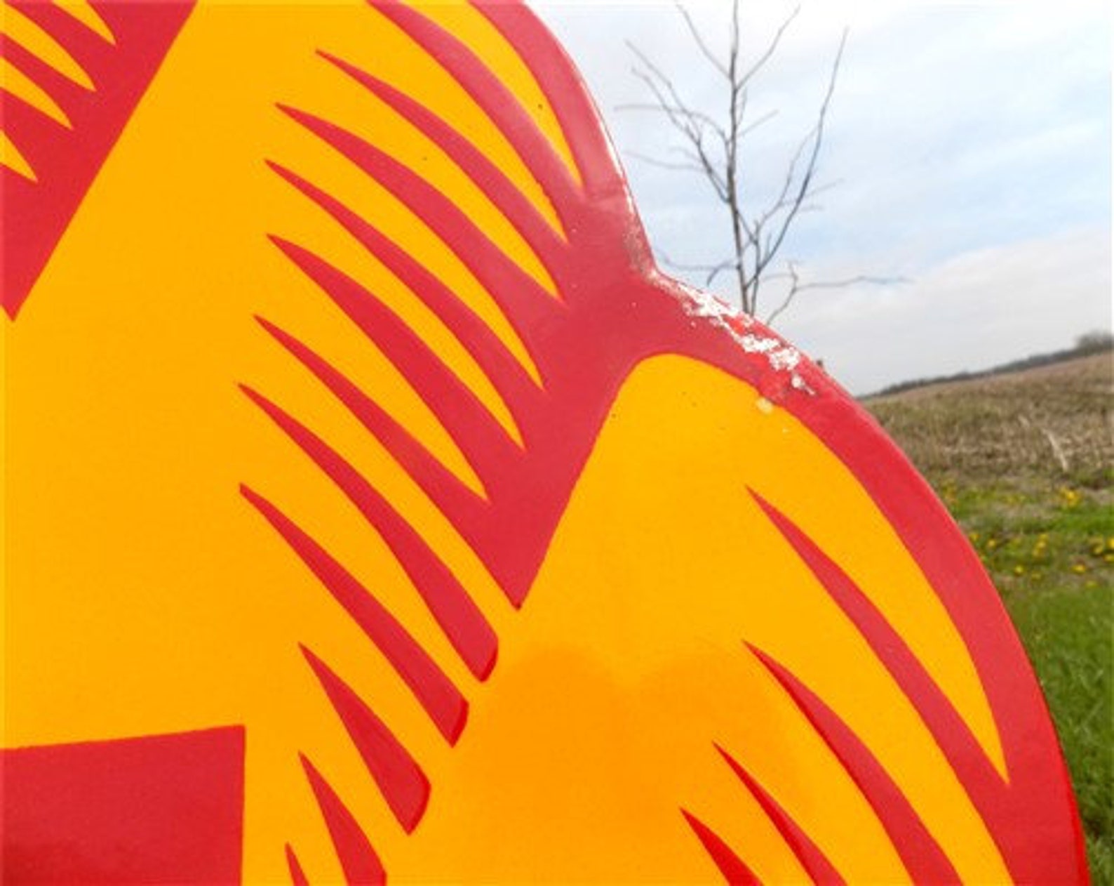 Large Shell Sign, Metal Porcelain Sign, Advertising Sign, Gas Station ...