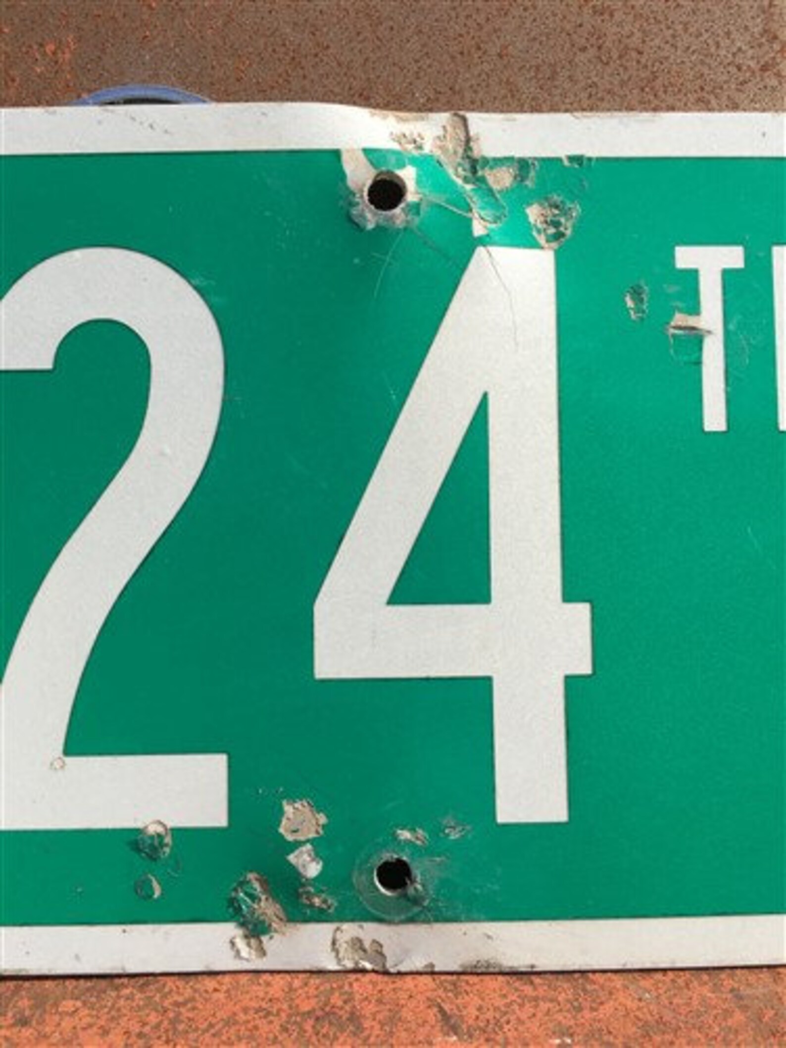 SW 24th ST Street Sign, 9x24 Vintage Green Road Sign, Metal Road Sign ...