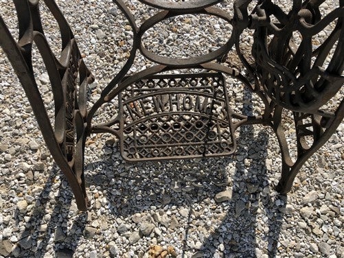 Treadle Sewing Machine, Cast Iron Base, Industrial Age Singer Steampunk ...