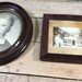 2 Vintage Victorian Wooden Frames Rectangular Round Frames - Etsy