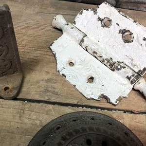 Eastlake Cast Iron Hardware, Architectural Salvage, Reclaimed Hinges ...