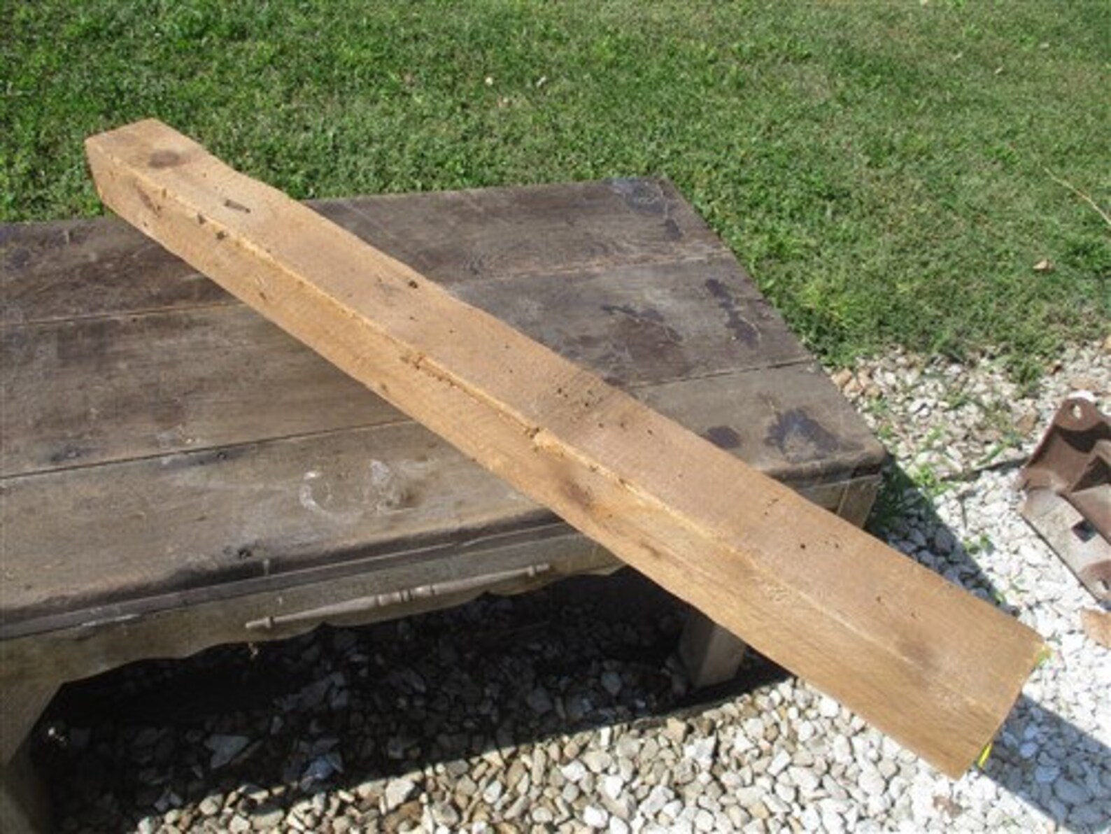 Reclaimed Barn Beam Wood Shelf Architectural Salvage - Etsy