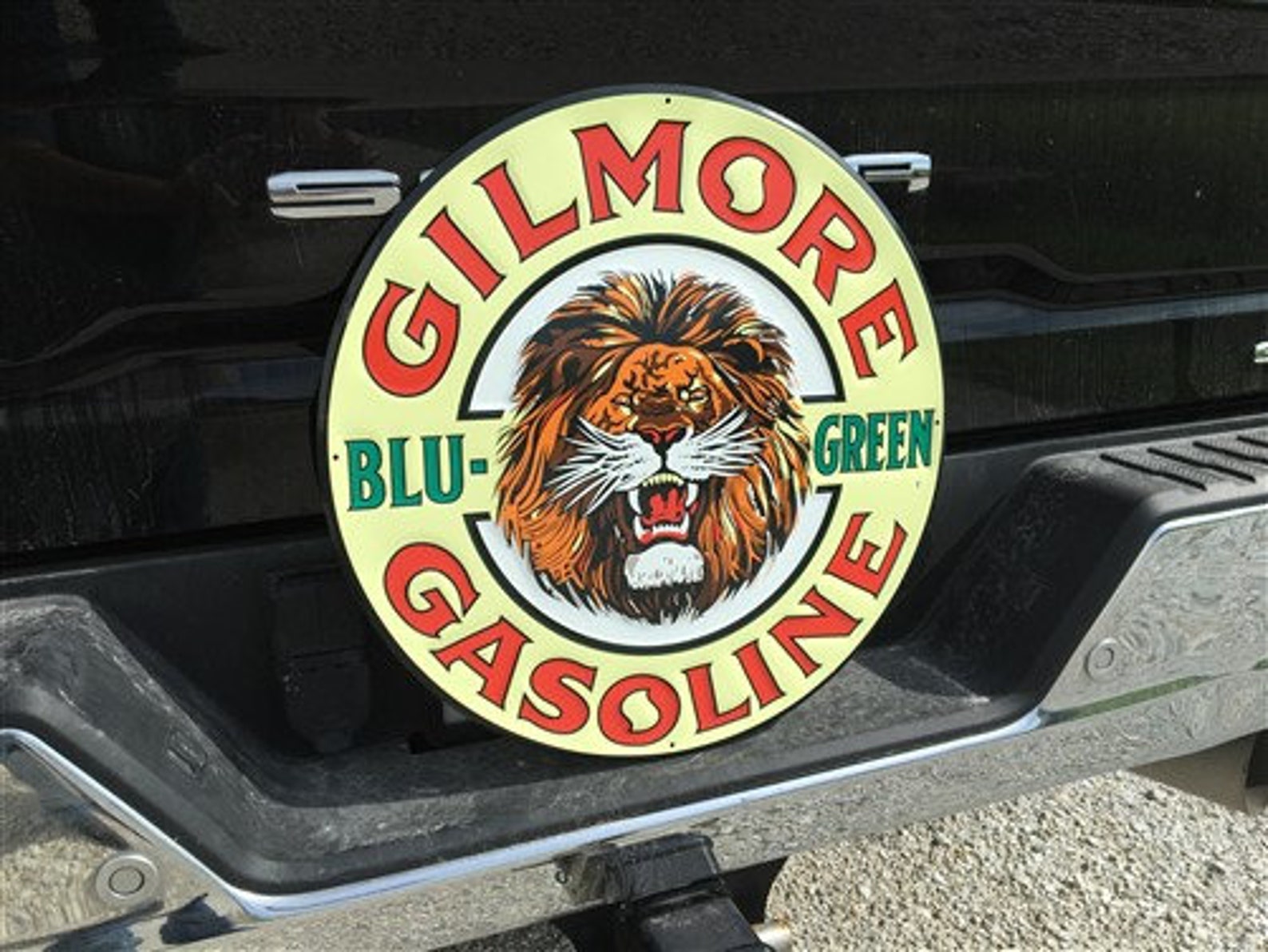 Gilmore Gasoline Blu Green Sign Metal Advertising Sign - Etsy