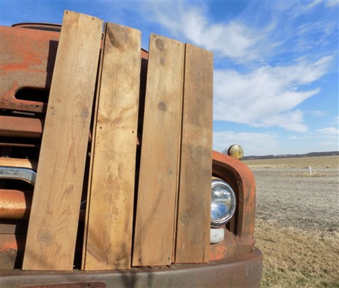 4 Barn Wood Reclaimed Planks, Wall Siding Boards, Rabbet Edge Lumber ...