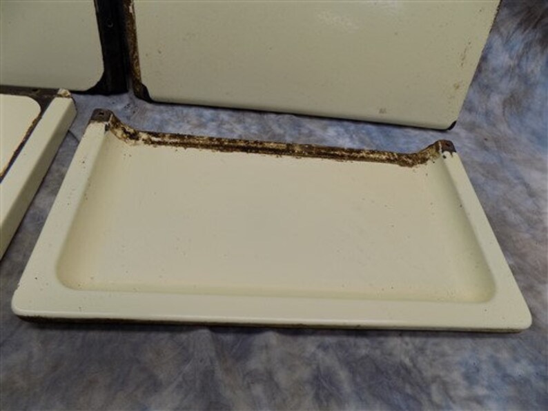 4 Stove Panels Magic Chef Quick Meal Porcelain Metal Parts | Etsy