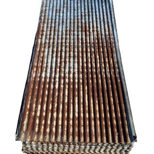 67 Sheets Barn Tin, Corrugated Metal Reclaimed Salvage 6' Long 670 Sq ...