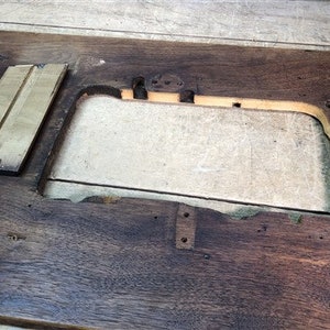 Singer Wood Table Top, Treadle Sewing Machine Base, Cabinet Part ...
