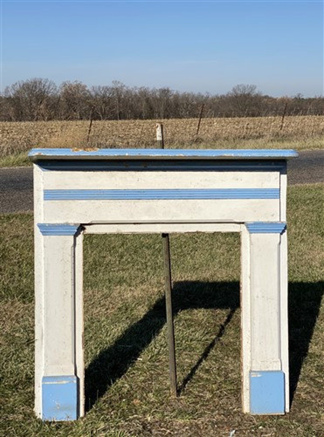 Antique Fireplace Mantel Surround (48x48.5) Architectural Salvage ...