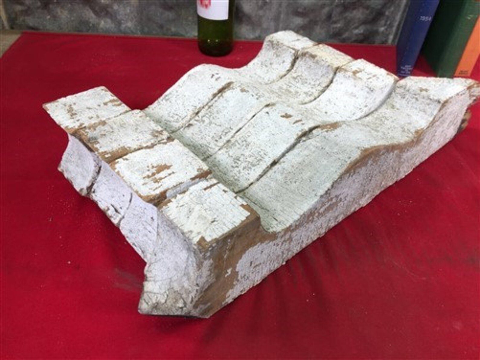 Rustic Wood Porch Post House Trim Chippy White Architectural | Etsy