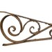 Cast Iron Bracket Sign Holder Hanger Architectural Salvage Gas Oil ...