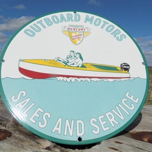 Mercury Outboard Motors Sign - Etsy