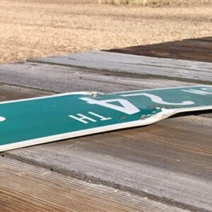SW 24th ST Street Sign, 9x24 Vintage Green Road Sign, Metal Road Sign ...