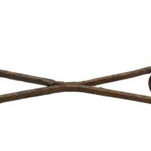 Cast Iron Bracket Sign Holder Hanger Architectural Salvage Gas Oil ...