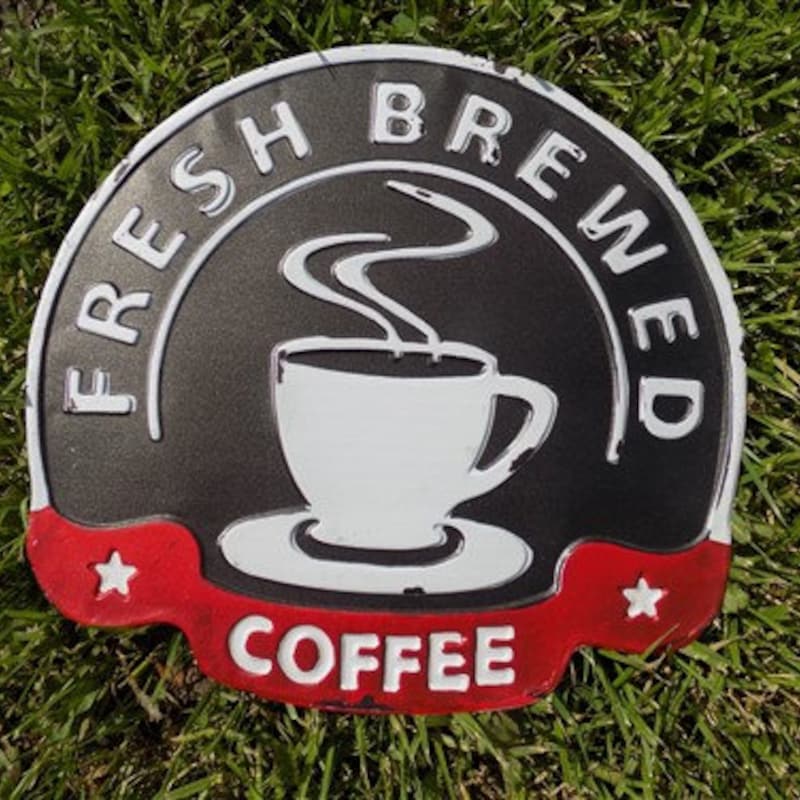 Fresh Coffee Sign - Etsy