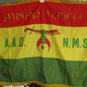 3 Large Nylon Flags Masonic Lodge Shriner Used Cars Advertising Signs ...