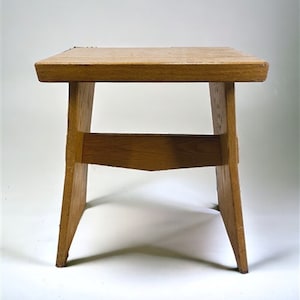 Wood Stool Pew Kneeler, Catholic Church Chapel Seat, Nuns Convent Bench ...