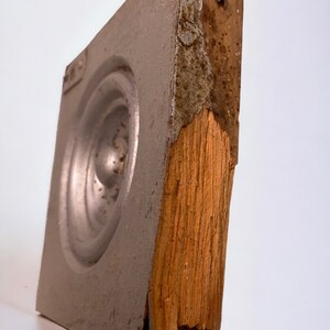 4 Plinth Blocks, Antique Bullseye Rosettes, Architectural Salvage Wood ...