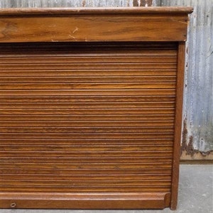 Antique Map Cabinet Chest, Schoolroom Pull Down Map Chest, Vintage Wood ...