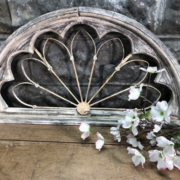 Large Half Arched Window Frame - Etsy