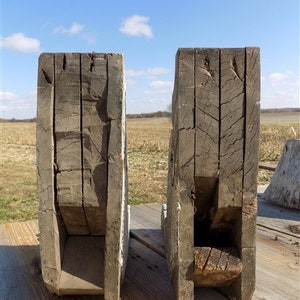 Wood Architectural Salvage Corbels, Reclaimed Porch Post House Trim ...