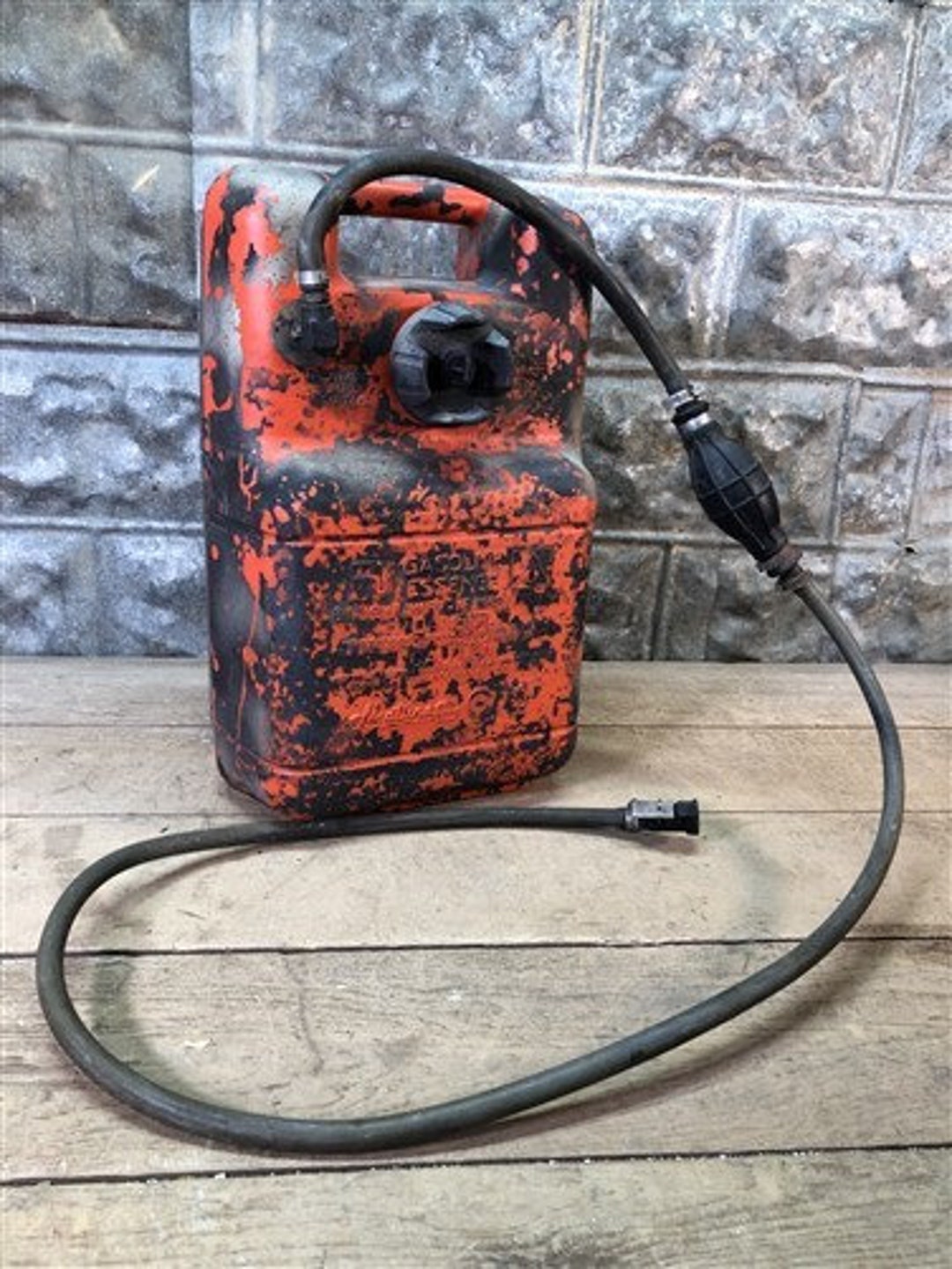 3 Gallon Neptune Gasoline Gas Fuel Tank, Outboard Boat Motor Fuel ...