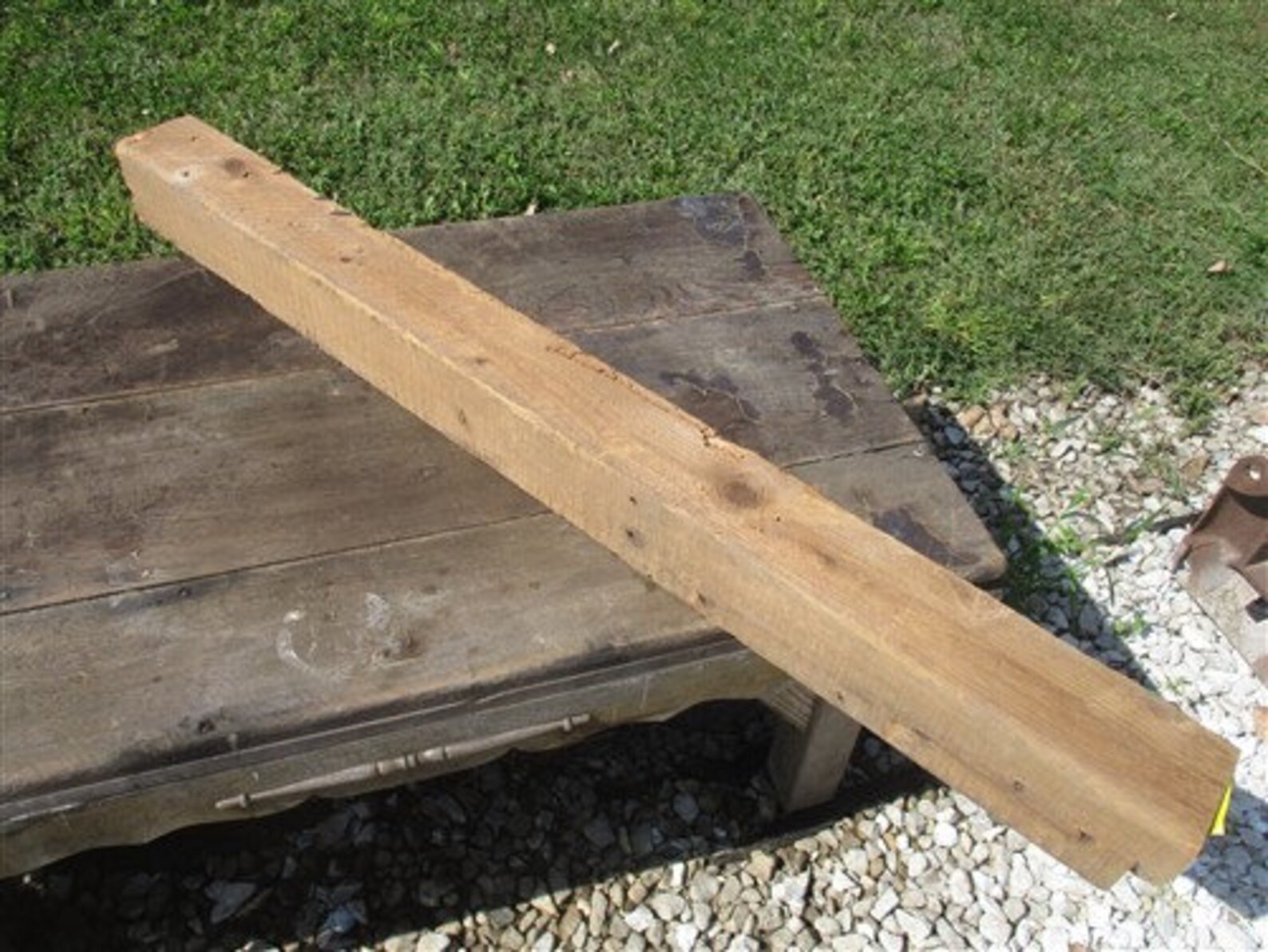 Reclaimed Barn Beam Wood Shelf Architectural Salvage - Etsy