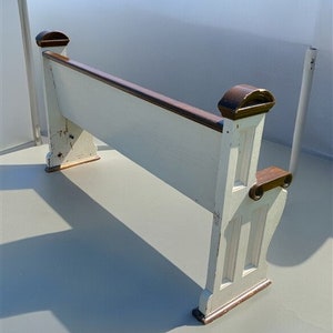 Vintage Wooden Church Pew, Porch Bench, Entry Foyer Bench, Dining ...