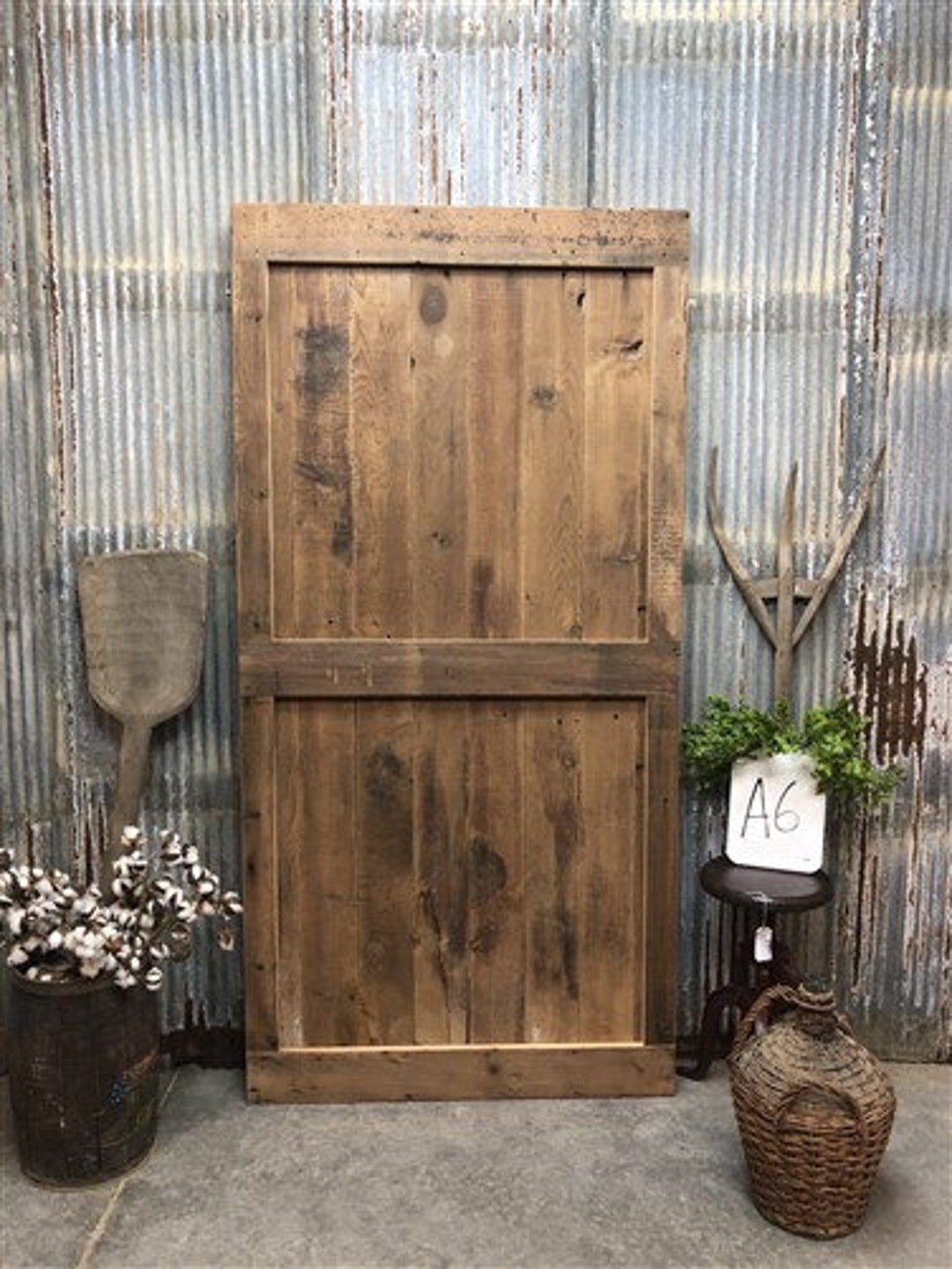 Sliding Barn Door, Amish Custom Made to Order, Farmhouse Door A6 - Etsy