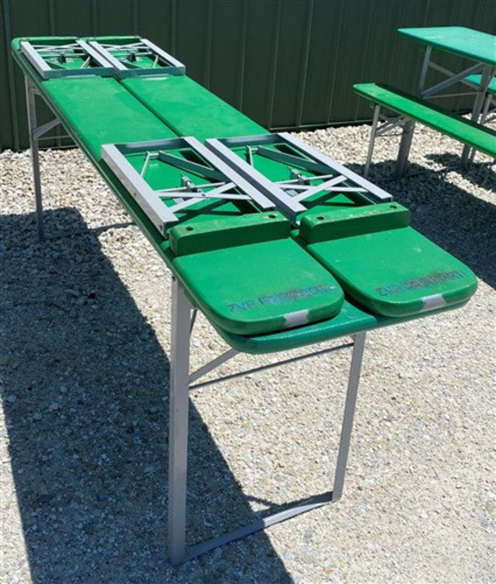 Wood Vintage German Beer Garden Table and Benches Oktoberfest - Etsy