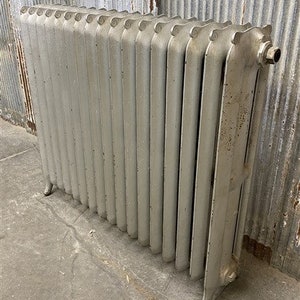 Cast Iron Radiator Heater, Vintage Radiator, American Radiator Co, 17 ...