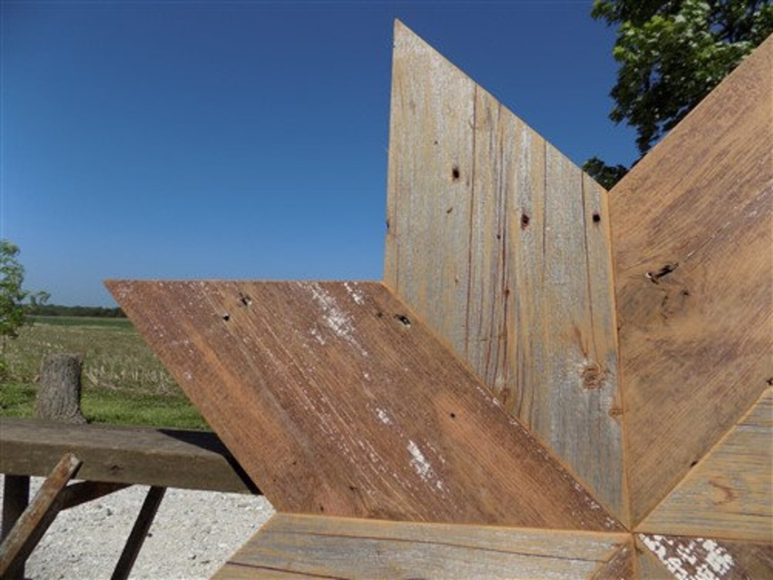 46 Amish Made Wooden Star Reclaimed Barn Wood Star - Etsy